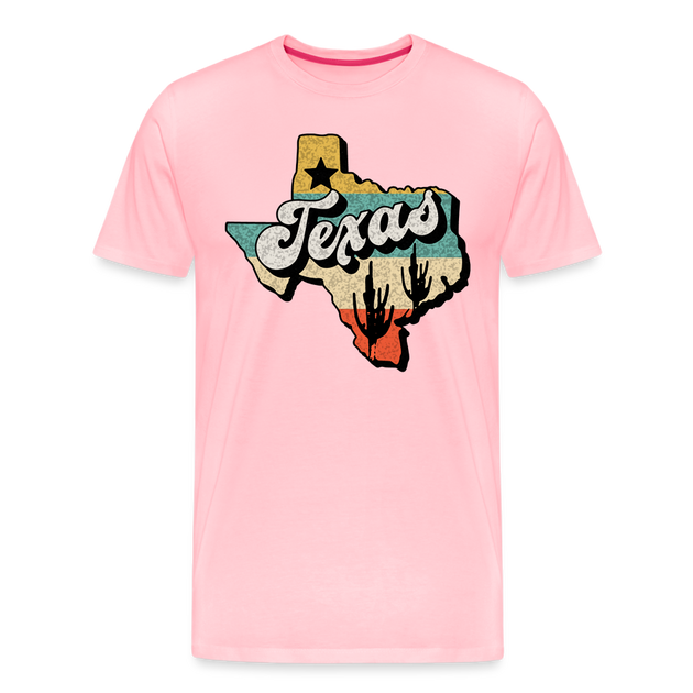 Retro Texan Vibes: Premium Cotton Shirt with Vintage Texas Logo ...